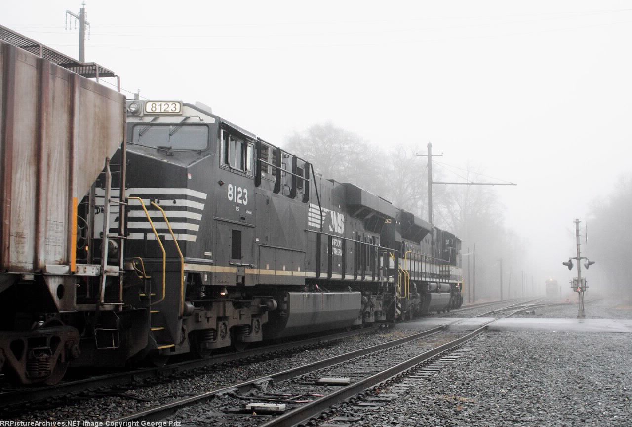 NS 8123 and train 65R